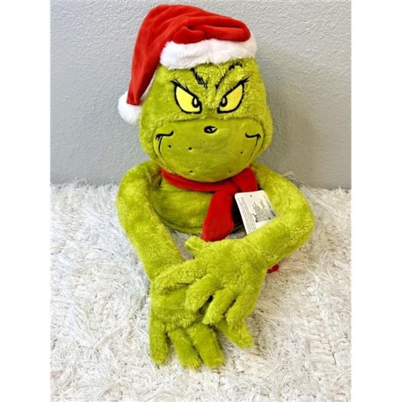 RUZ | Holiday | New Dr Seuss Plush The Grinch Who Stole Christmas Mean ...